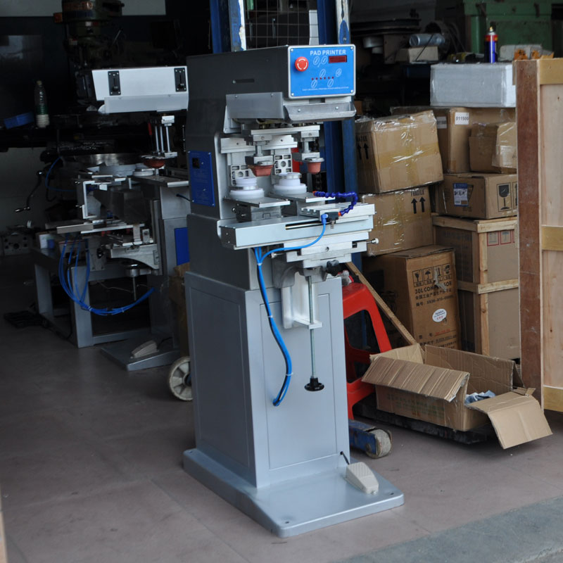 P2/S Pneumatic 2 Color Pad Printer Machine_Dongguan Hengxin Printing ...