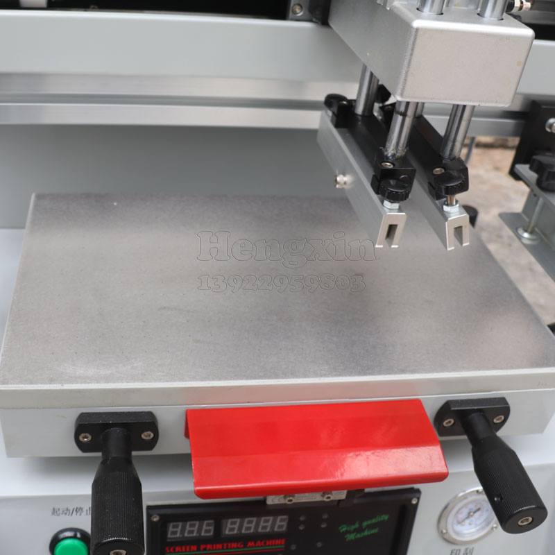 Mini Seated Screen Printer With Vacuum Table_Dongguan Hengxin Printing ...